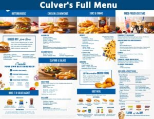 Culver's Menu With Prices | Updated July 2025